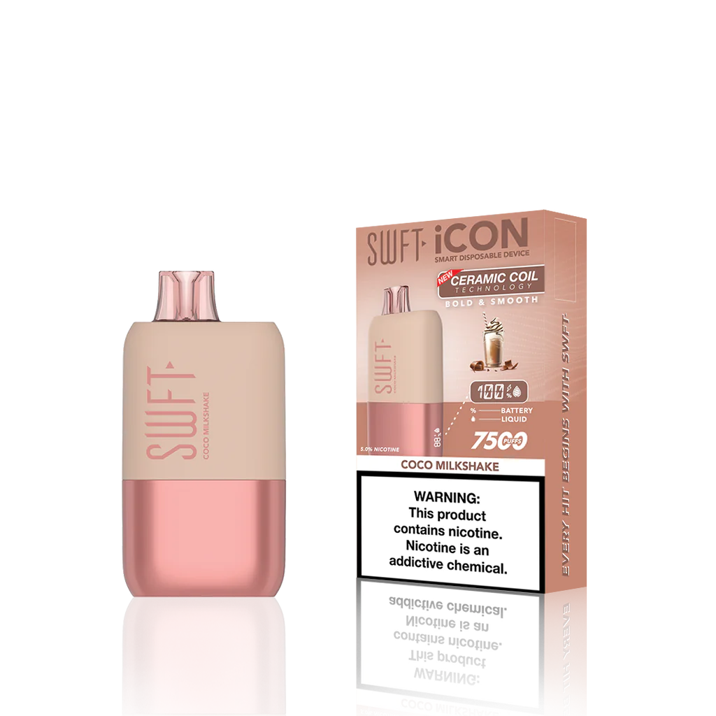 Swft Icon Coco Milkshake 7500 Puff – Taberna Del Vapeador