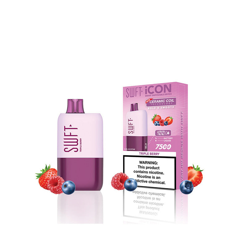 Swft Icon Triple Berry 7500 Puff – Taberna Del Vapeador